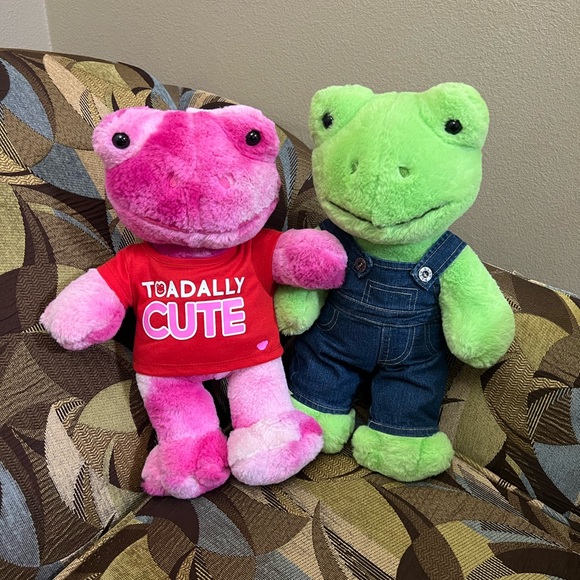 Build-A-Bear | Toys | Build A Bear Bab Toadally Pink Tie Dye Spring 6 ...